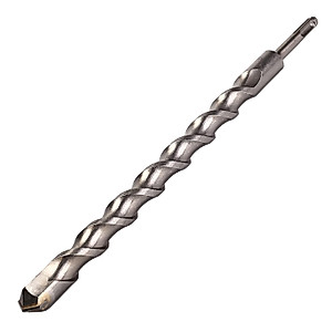 Utoolmart Masonry Drill Bit 25mm x 350mm Carbide Tipped Rotary Hammer Bit 9mm Round Shank for SDS Impact Drill 1Pcs
