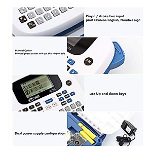 XXXDXDP Portable Labeling Machine Home Office Notes Barcode Label Printer Built Self-Adhesive Mini Machine