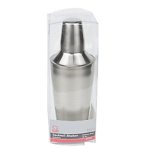 Chef Craft Select 3-Piece Cocktail Bar Shaker Set, 25 ounce, Stainless Steel