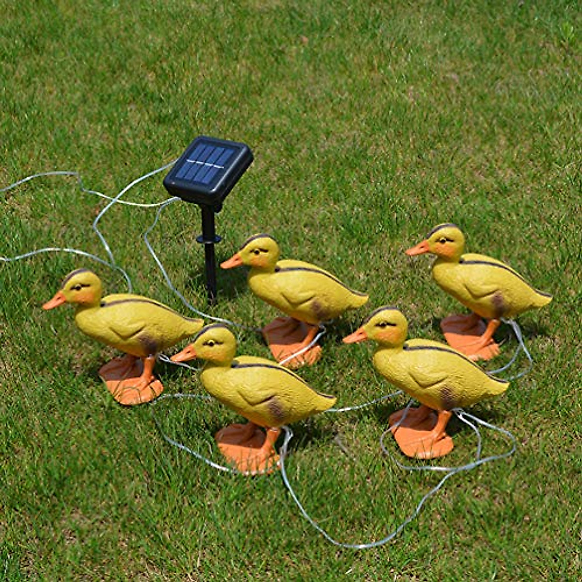 OSALADI Solar Led Stake Lights Duck Garden Lights LED Landscape Lighting for Outdoor Patio Lawn Yard Decorations
