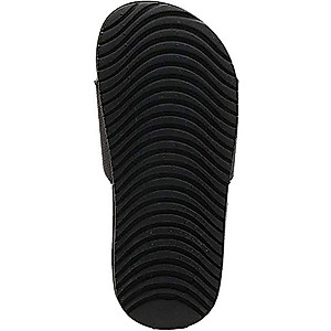 NIKE Kids' Kawa Slide (GS/PS) Athletic Sandal (5 Big Kid, Black/White/Black, numeric_5)