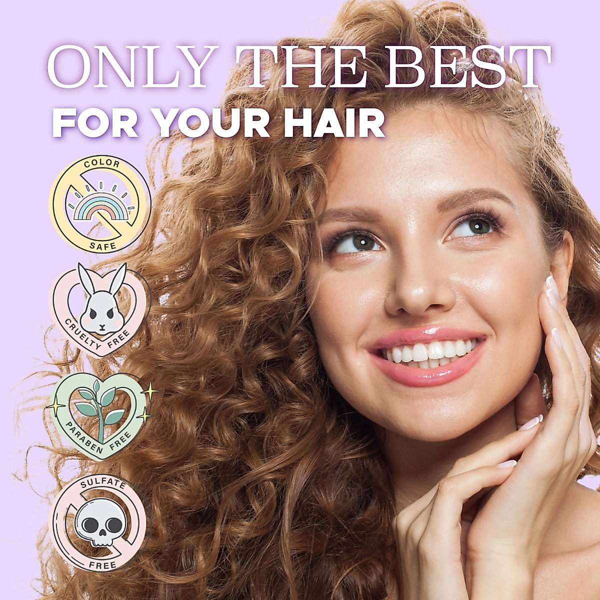 Luseta Curl Enhancing Conditioner, Reduce Frizz and Define Curls, Deep Treatment for All Curl Types, infused with Coconut Oil, 16.9 Oz