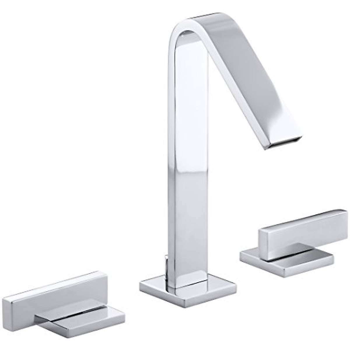 Kohler K-14661-4-CP Loure Bathroom Sink Faucet, One Size, Polished Chrome