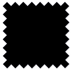 Bacati Solid Crib/Toddler Bed Skirt Dust Ruffle, Black, 13 inches Drop