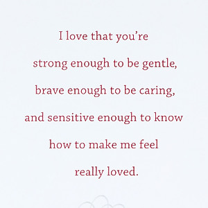 Hallmark Valentines Day Card, Anniversary Card or Romantic Birthday Card for Husband or Boyfriend (Love Being in Love)