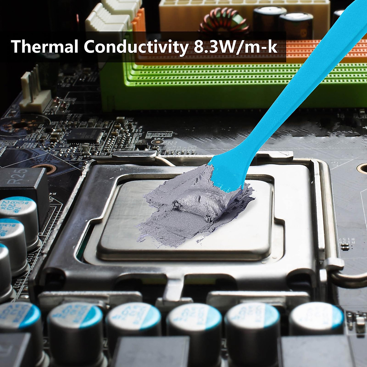 MY083-10pcs(1PCS-1g)-CPU Thermal Paste 8.3W/m- Thermal Compound Heatsink Paste Silicon Grease for PC CPU GPU LED PS4