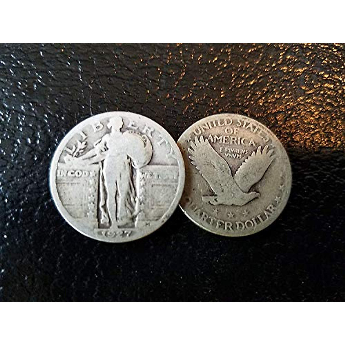 Old U.S. Silver Coins 5 Coin Collection Set - Indian Head Cent, Buffalo Nickel, Mercury Dime, Standing Liberty Quarter, Walking Liberty Half Dollar Various Mint Marks Fine and Better