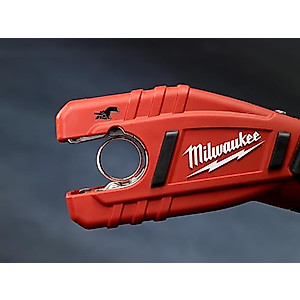 Milwaukee 2471-20 M12 Cordless Lithium Ion 500 RPM Copper Pipe and Tubing Cutter Adjustable from 3/8" to 1â€ Diameters (Battery Not Included, Power Tool Only)