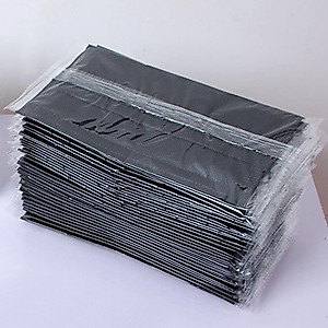 MTYX Black Disposable Face Masks 3 Ply 50PCS - Individually Wrapped - Durable - Odorless - Hygienic