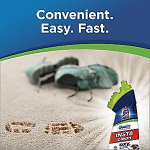 BISSELL InstaClean Oxy Pet Spot and Stain Remover with Brush Head, 4 pack, 17409