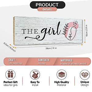 Wall Decor for Bedroom Teen Girl, Bedroom Wall Decor for Women, Pink and Grey Wall Decor for Girls, Blush Pink Wall Decor, Inspirational Positive Quotes for Baby Girl Nursery,Boho Art for Teenage Room