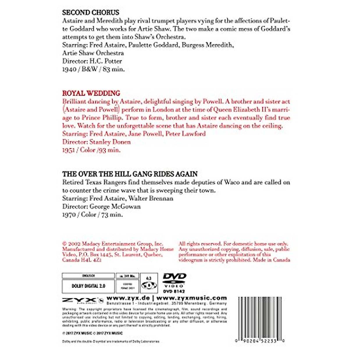 Fred Astaire's Movie Collection