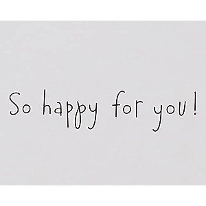 American Greetings New Baby Girl Card (Bear with Balloon)