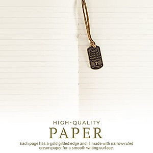 Divinity Boutique Journal, Man of God with Black Cross Charm (22880), Cross Black