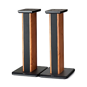 Edifier SS02 25.6 inch Wood Grain Speaker Stands for S1000DB / S2000PRO/ S1000MKII Hollowed Stands for Optional Sand Filling Tuning - Pair