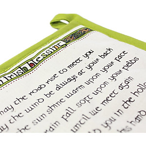 Irish Weave T-Towel and Pot Holder