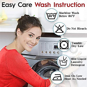 MIUCO Room Darkening Grommet Blackout Window Curtains for Living Room Curtains Panels Set of 2 52x63 Inch Begie, 2 Tie Backs Included