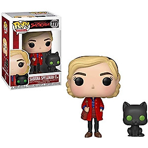 Funko POP The Chilling Adventures of Sabrina - Sabrina Spellman with Salem Pop! Vinyl Figure (Includes Compatible Pop Box Protector Case)