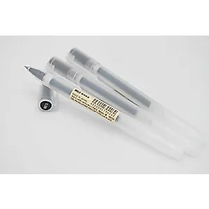Muji Gel Ink Ball Point Pen, Black, 0.38mm, Pack of 3 (Japan Import)