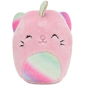 Squishville by Squishmallow Mini Plush Rainbow Dream Squad, Six 2” Rainbow Animals, Irresistibly Soft Colorful Plush, Mini Cat, Llama, and Panda Squishmallows