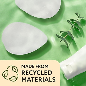 Impresa [10 Pack] Facial Sponges for Cleansing and Exfoliating - Natural Facial Scrubber Exfoliator for Your Skincare Routine, Made from Recycled Materials - Made in USA