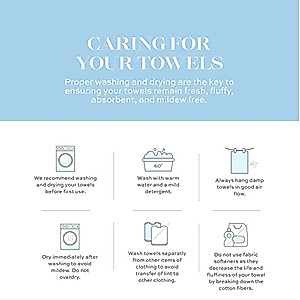 White Classic Luxury Grey Bath Towel Set - Combed Cotton Hotel Quality Absorbent 8 Piece Towels | 2 Bath Towels 700GSM | 2 Hand Towels | 4 Washcloths [Worth $72.95] 8 Pack | Gray