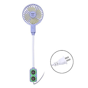 CXV 4.5inch 3-speed Flexible AC 100-240V Fan Magnetic Base for Sewing Machine Metal Lathe Workbench Machinist Bench Grinder