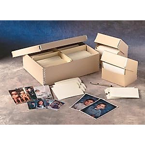 Hollinger Metal Edge Photo Storage Box and Envelopes