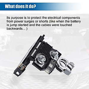 X AUTOHAUX 24380-3JA1A Multi Block Fuse for Nissan Altima Maxima Murano Pathfinder for Infiniti QX60 JX35 6 Circuit Automotive Circuit Fuses 243803JA1A