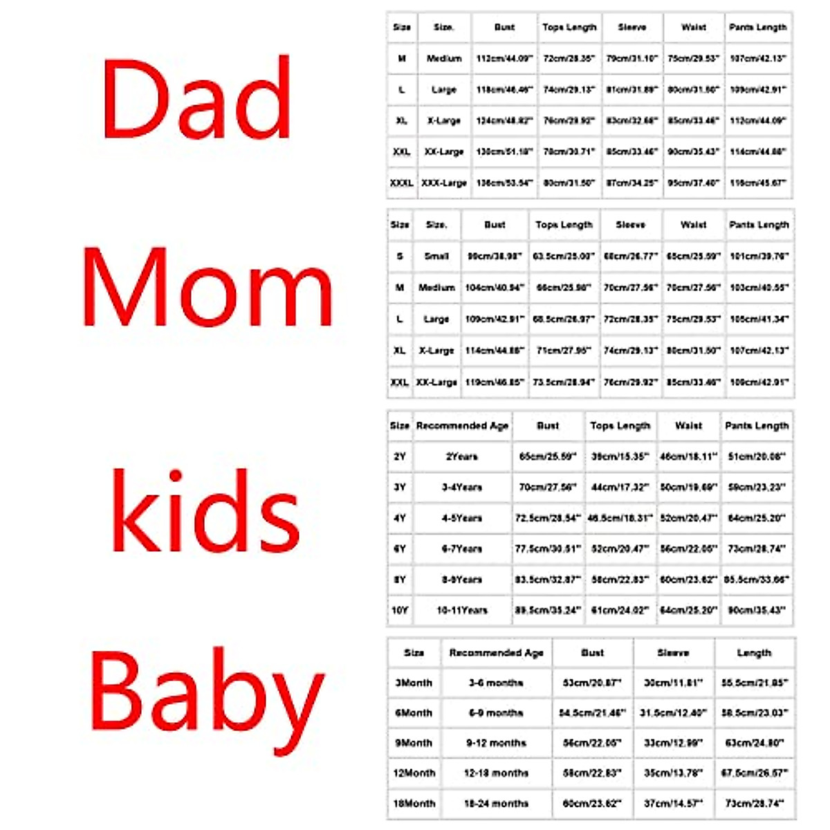 Family Christmas Pajamas Matching Sets Christmas Matching Jammies Adults Holiday Xmas Pjs Sleepwear Set