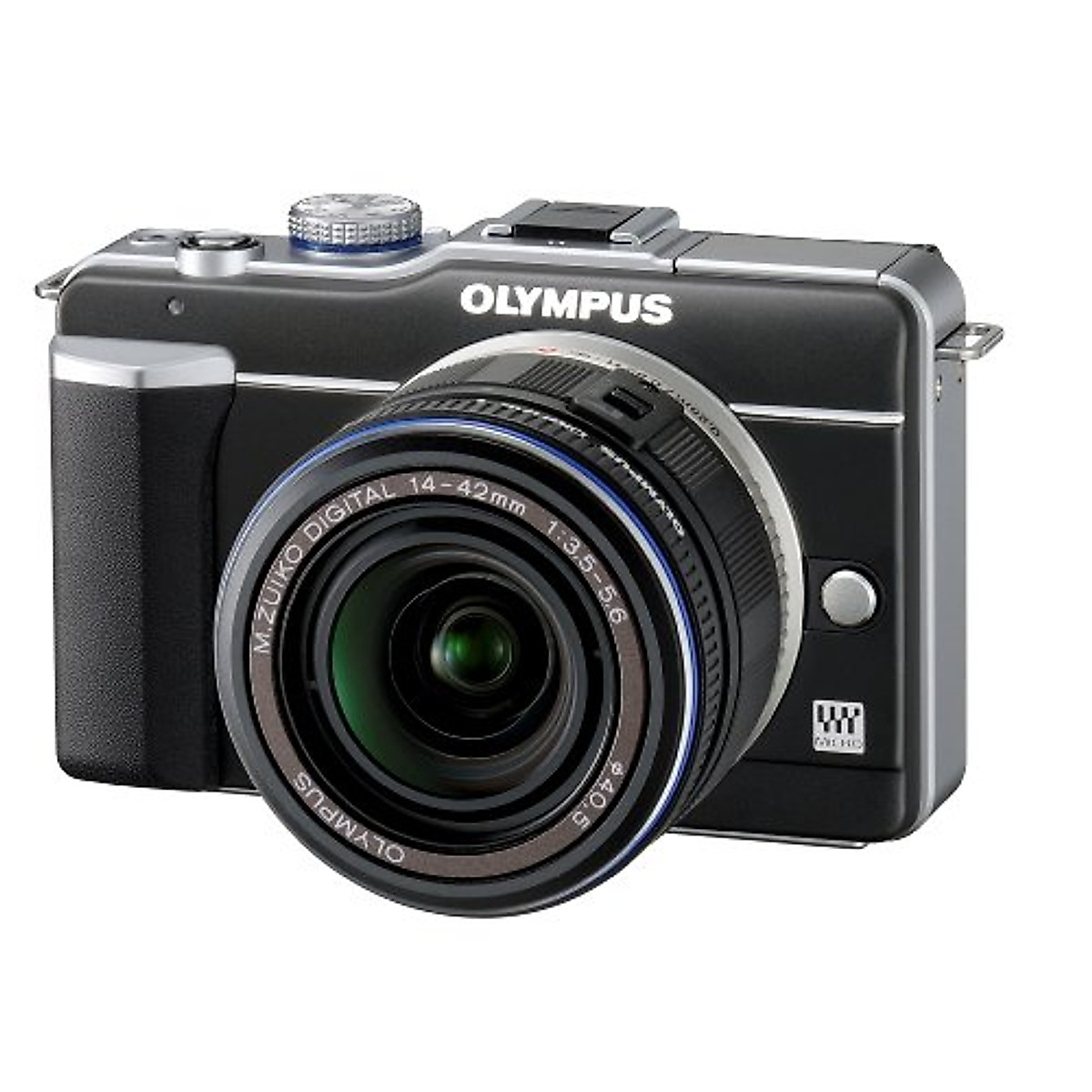 Olympus PEN E-PL1 12.3MP Live MOS Micro Four Thirds Mirrorless Digital Camera with 14-42mm f/3.5-5.6 Zuiko Digital Zoom Lens (Black)