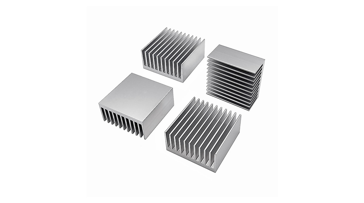 Awxlumv 4PCS 40mm Aluminum Heat Sink Kit for Cooling