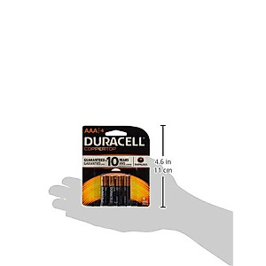 Duracell Coppertop AAA Batteries, 4-Count (Pack of 2)