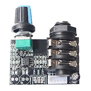 Rakstore TL072 Op Amp High Impedance Preamplifier Preamp Pre-Amplifier Board for Guitar Instrument