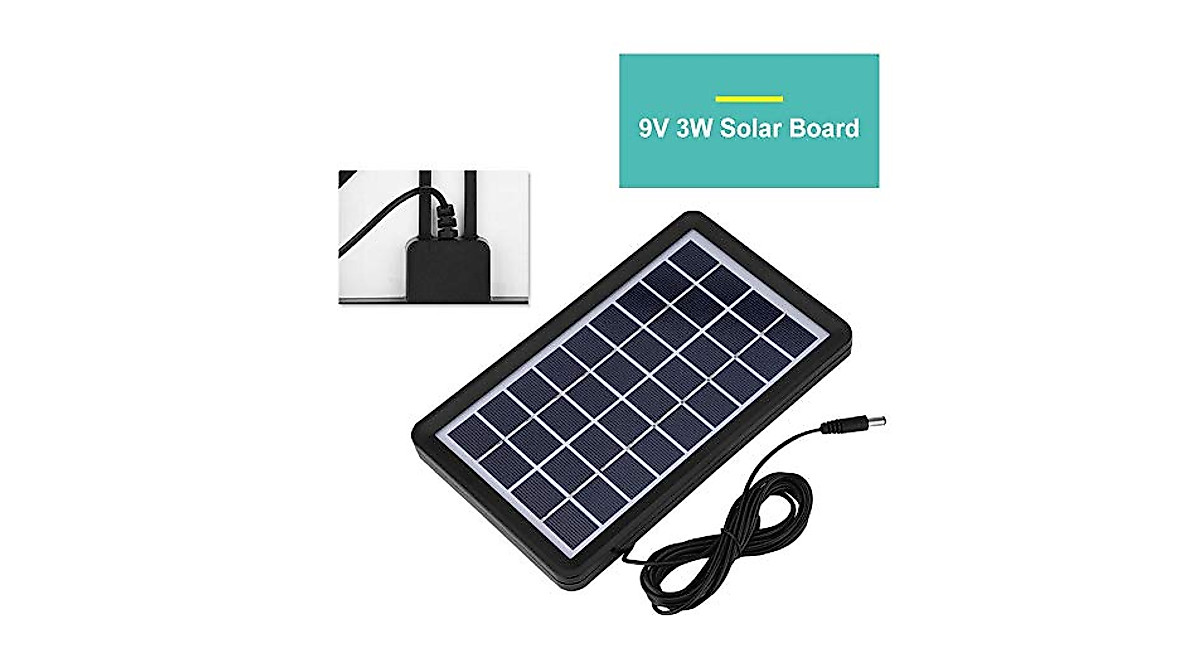 9V 3W Solar Panel with Waterproof Design and 18% Efficiency