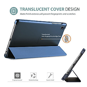 ProCase Cover for Samsung Galaxy Tab A7 Lite 8.7 Inch 2021 Tablet Model SM-T220/T225/T227，Slim Stand Hard Back Shell Protective Case for Galaxy Tab A7 Lite 8.7" -Navy