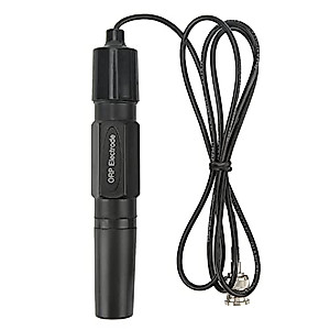 ORP 201H Probe Electrode, Replacement BNC Socket Probe for ORP Tester Meter Controller, Accurate Measurement, Waterproof, Sturdy (2M)
