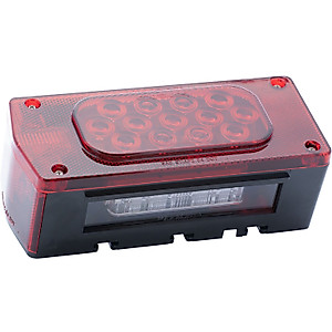 Optronics TLL36RK Red Rectangular Combination Tail Light Kit