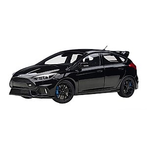 Autoart 2016 Ford Focus RS Shadow Black 1/18 Model Car
