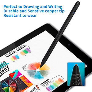 Stylus Pens for HP Envy X360 Convertible 2-in-1 Touch Screen Laptop (15.6") Pencil, Active Stylus Digital Pencil Fine Tip Stylus for HP Envy X360 Convertible 2-in-1 Laptop 15.6" Pen,Black