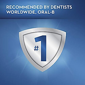 Oral-B Kids Electric Toothbrush with Coaching Pressure Sensor and Timer, Rechargeable Toothbrush with (2) Brush Heads, Sparkle & Shine