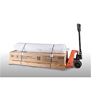 NIGHT & DAY Furniture Murphy Cube Cabinet Bed (Black Walnut, Queen)