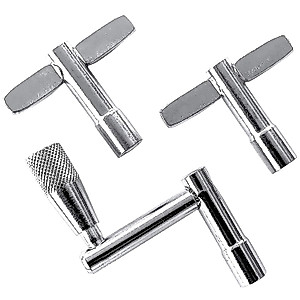 YMC DK10 Steel Construction Standard Drum Keys with a Continuous Motion Speed Drum Key- Pack of 3