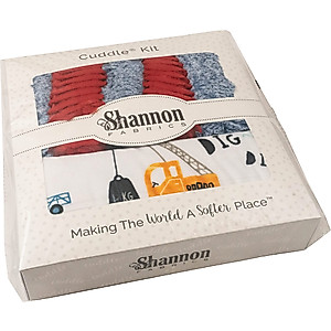 Shannon Fabrics Cuddle Kit Lullaby Demoday Notion, Blue, 28 Inches