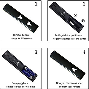Replacement Remote Control for Samsung Smart-TV LCD LED UHD QLED TVs, with Netflix, Prime Video Buttons