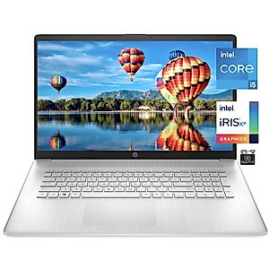 HP 2022 Pavilion 17.3-inch IPS FHD Laptop, Intel Quad Core i5-1135G7 (Beats i7-1065G7,Upto 4.2GHz), Iris Xe Graphics, 32GB RAM, 1TB PCIe SSD,Backlit Keyboard, WiFi 5,Webcam, Windows 11+HubxcelCables
