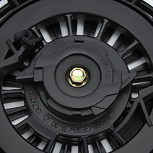 Hipa GCV160 Pull Start Recoil Starter for Honda GCV 160 GCV135 EN2000 Hru19 GC135 GC160 EN2000 Generator Engine Replace 28400-Z0L-V20ZA 28400-Zl8-023ZA GCV160 Recoil Pull Starter Lawn Mower