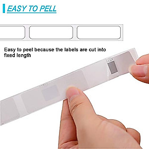 Label KINGDOM Replace for DK-1204 Die-Cut Multipurpose White Paper Label, 2/3" x 2-1/8"(0.66" x 2.1") 400/Roll Return Address Label for Brother QL-800 QL-810W Printer (10-Roll + 2 Frame)