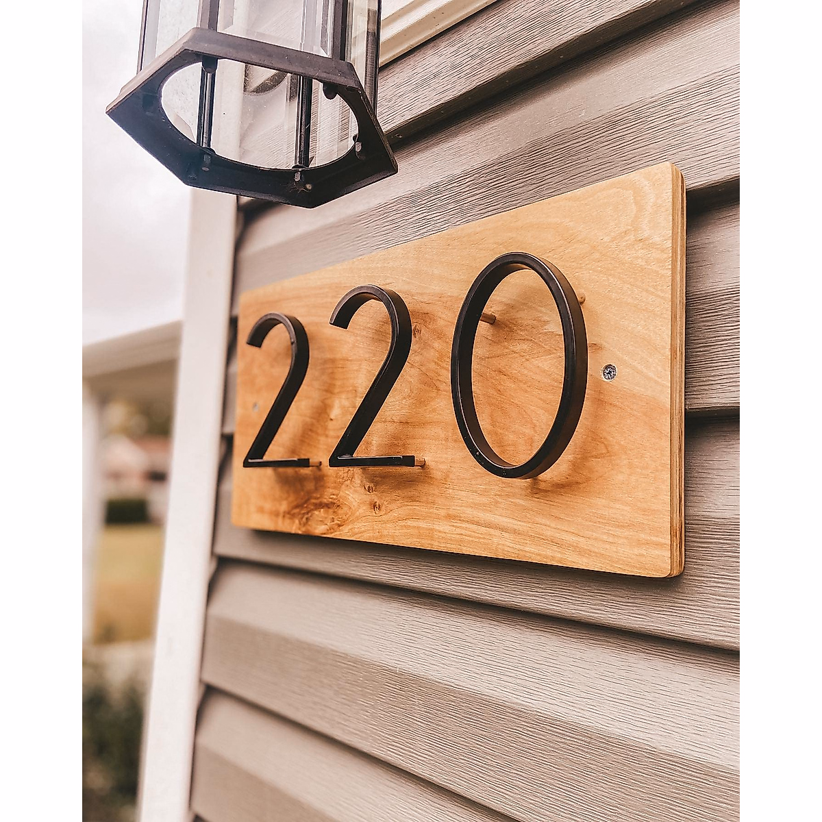 Hardware Set for Flaoting House Numebrs, House Numbers Screws for Outside, Screw Set for Modern and Sleek Floating Address Numbers, Mounting System Parts