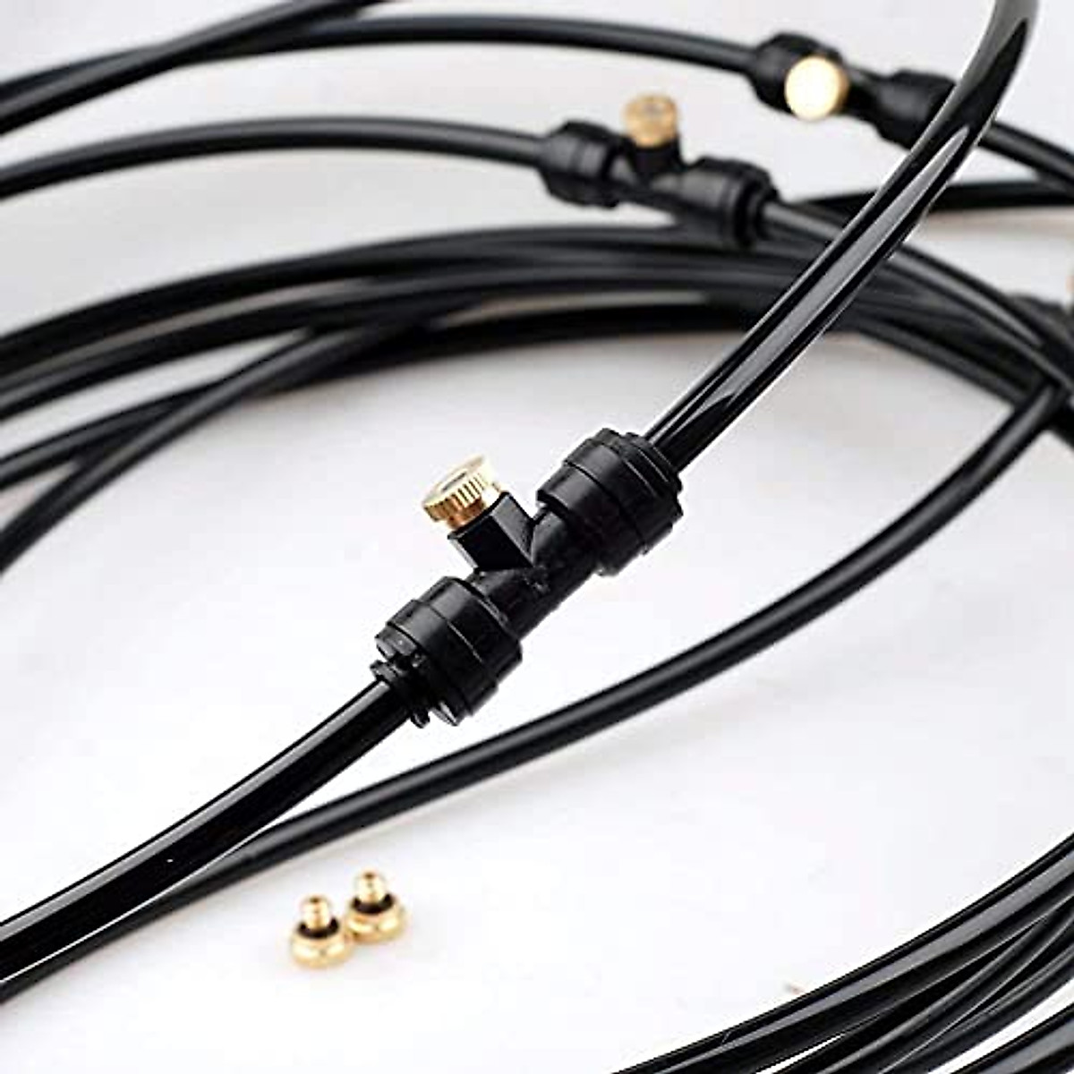 UXZDX Fog Nozzles Drip Irrigation Garden Sprayer for Outdoor Patio Misting Cooling System Garden Water Mister